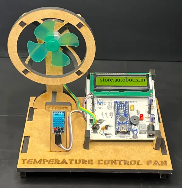 Temperature Controlled Fan Ready-to-use Complete DIY Project Kit ...